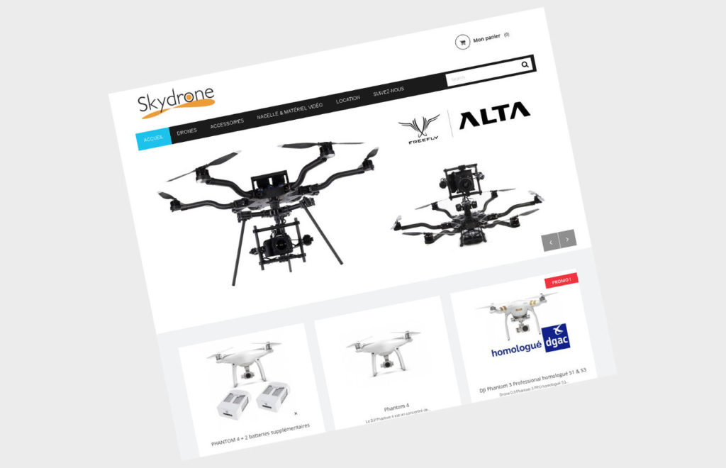 Vidéo aérienne par drone - Skydrone donne des ailes à vos images